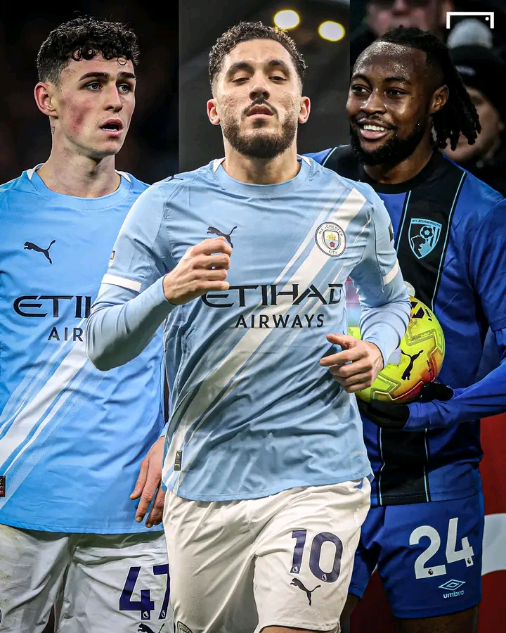 Imagine Manchester City having these three behind Erling Haaland - Seek.ng